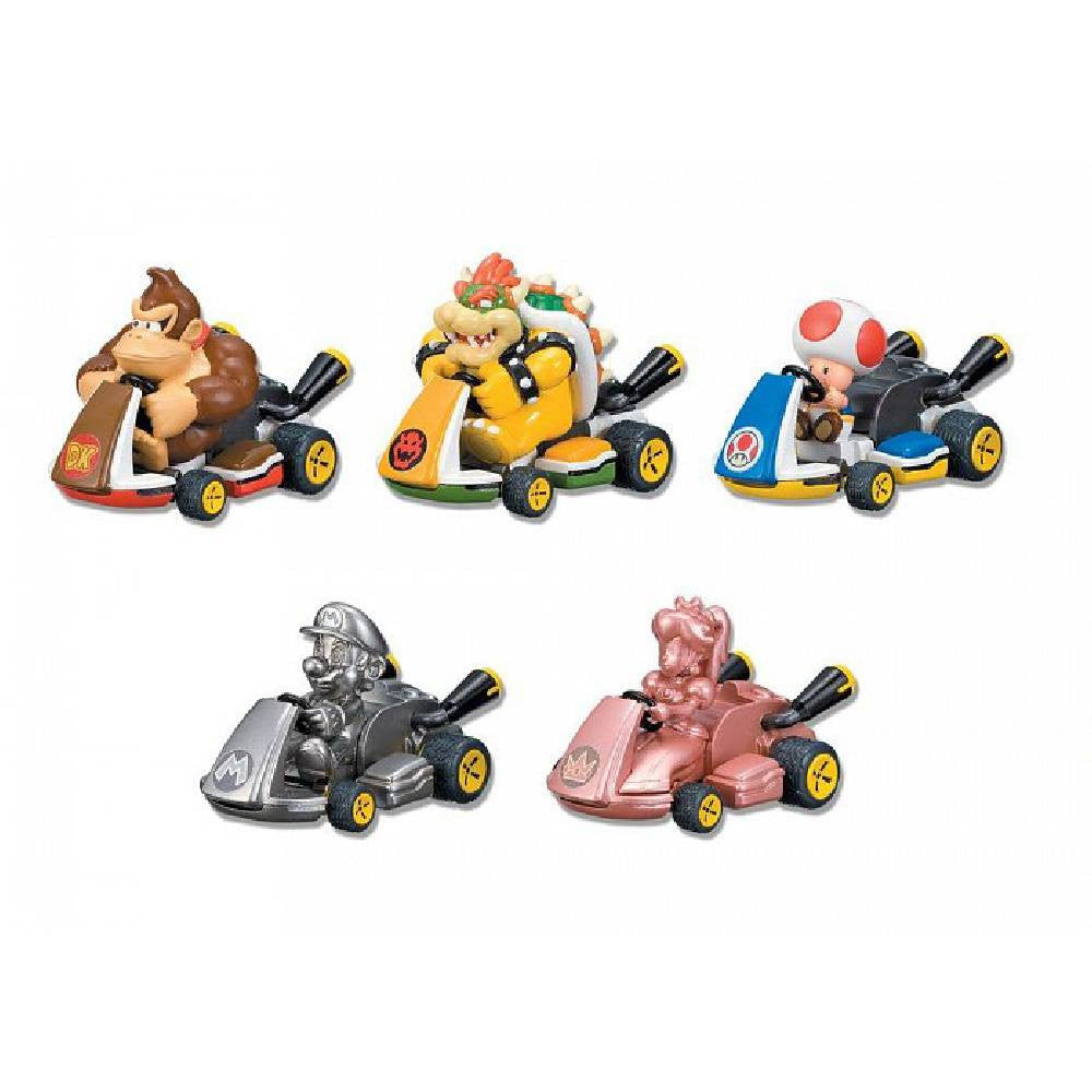 Figurina Mario Kart 8 Masinute Pull Back — Red Goblin