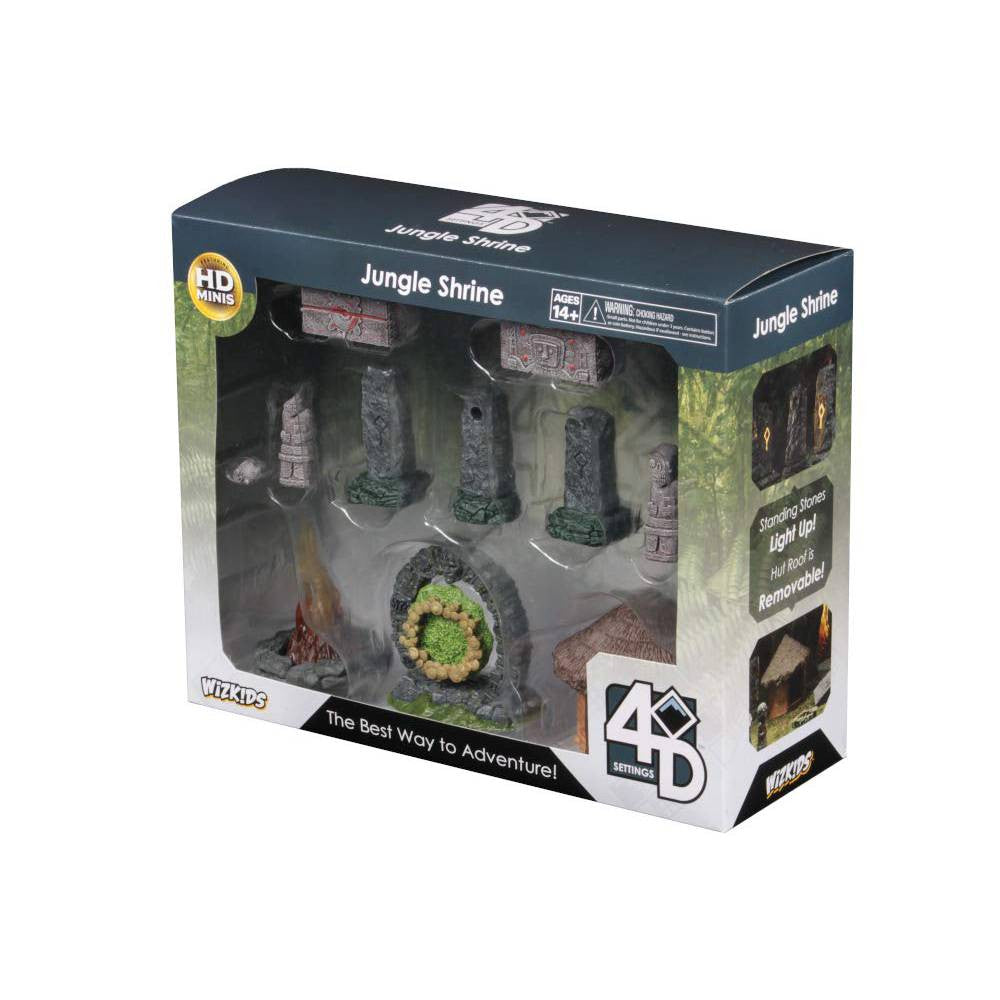 Miniaturi WizKids 4D Settings Jungle Shrine — Red Goblin