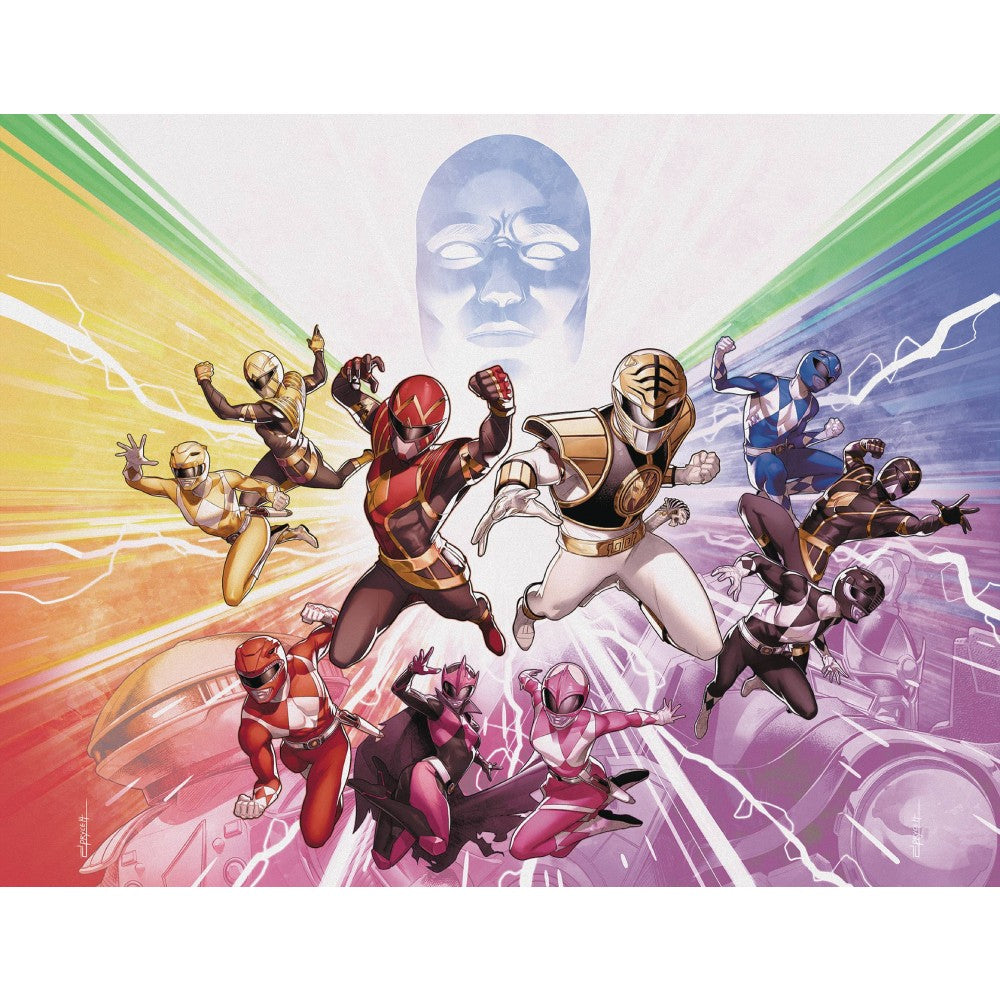 Mighty Morphin Power Rangers 50 Foil Wraparound Variant