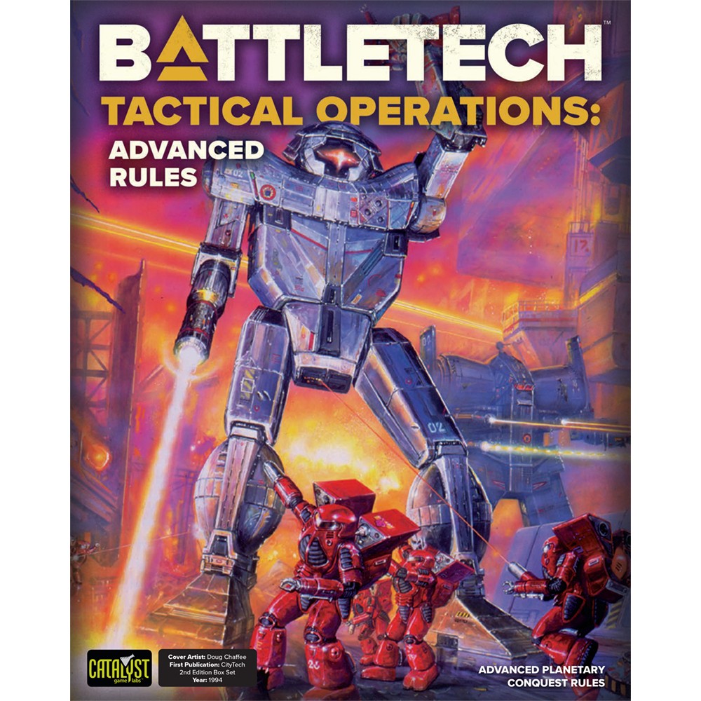 Battletech Tactical Operations Advanced Rules ━ Red Goblin