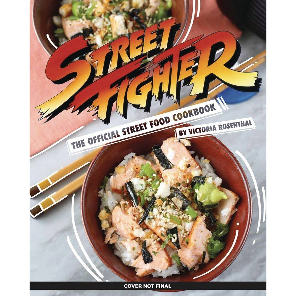Street Fighter The Official Street Food Cookbook HC — Red Goblin